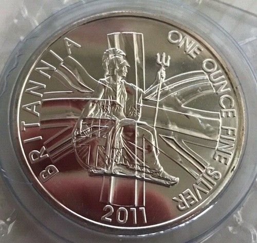 Simply Coins~ 2011 BRITANNIA 1OZ 1 OUNCE 2 POUND FINE SILVER COIN | eBay