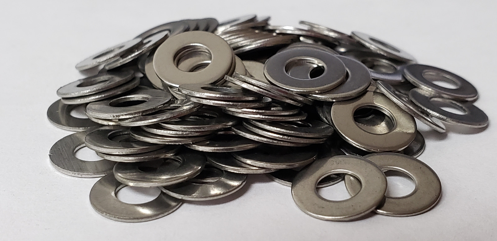 GENERAL PURPOSE WASHERS 90107A011, SCREW SIZE No.10 OD- 0.438"(100PCS ...