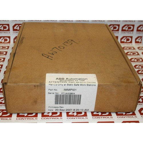 ABB IMMPI01 Processor Interface Module Multi-Function PLC DCS Card, Sealed | eBay