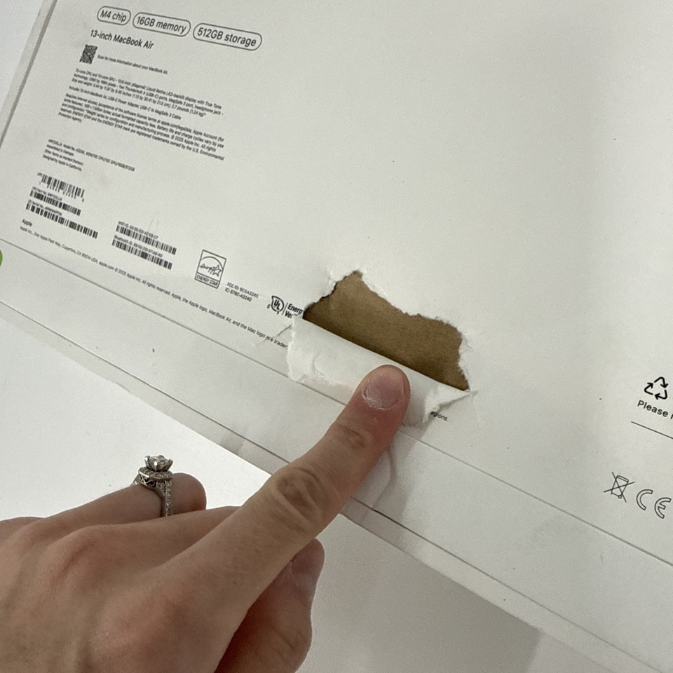 2025 Apple MacBook Air 13-inch M4 Chip 16GB RAM 512GB SSD Midnight ...