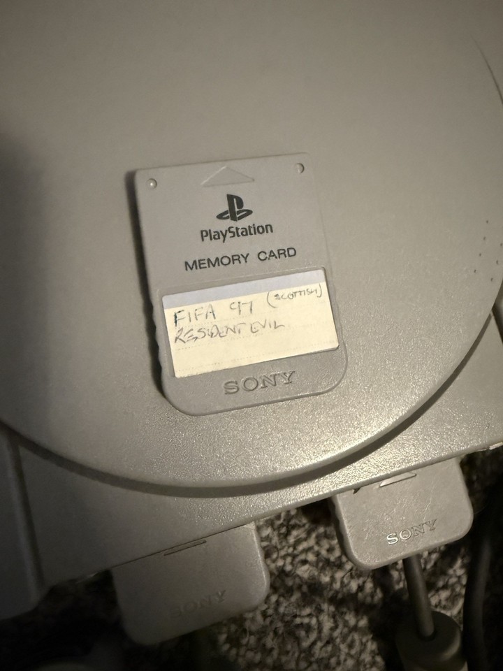 Playstation PS1 Console x2 Controllers Syndicate Wars Bundle Tested ...