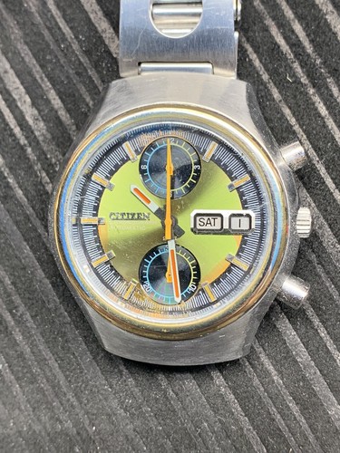 vintage chronograph watch Citizen 8110A Circa 1970 | eBay