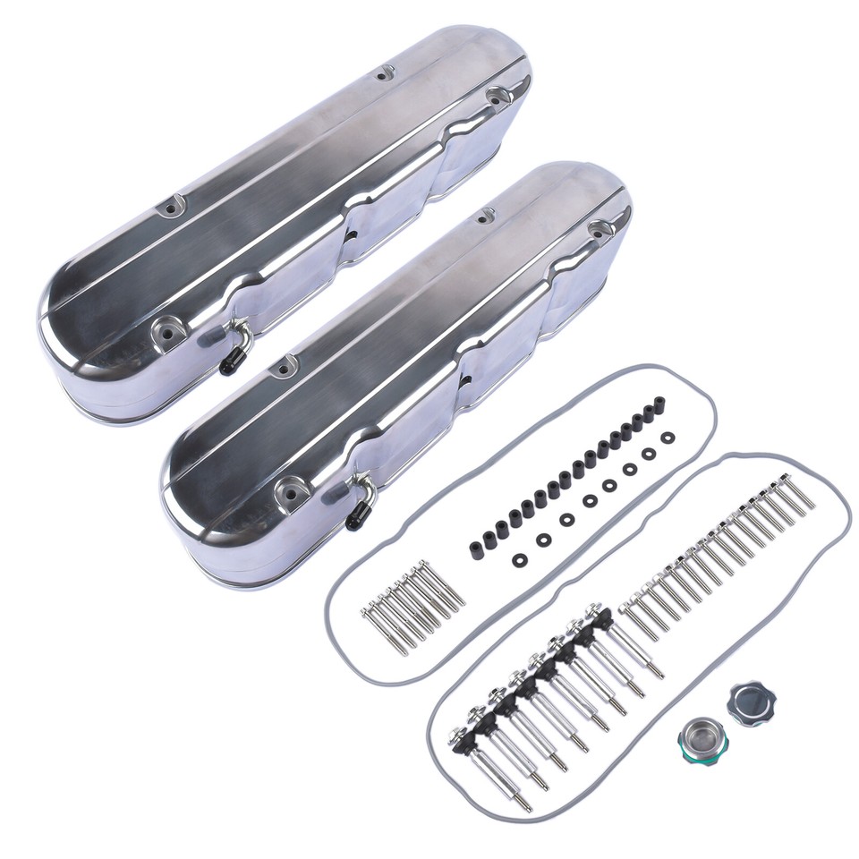 LS Valve Covers w/ Coil Mounts + Covers for Chevy SB V8 LS LS1 LS2 LS3 ...
