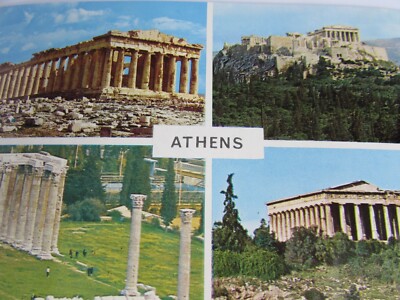 Vintage Athens Greece Postcard 52867 | eBay