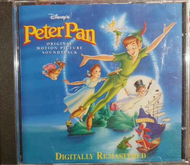 Peter Pan Original Motion Picture Soundtrack Remastered CD 1997 Walt ...