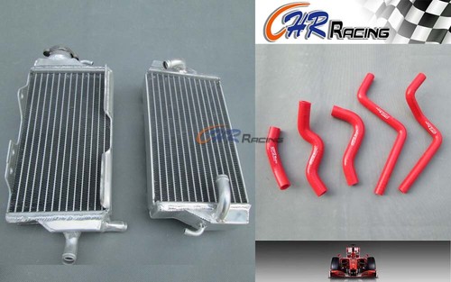 Aluminum Radiator and Hose for Honda CR125R CR 125R CR125 2 stroke 2000 ...