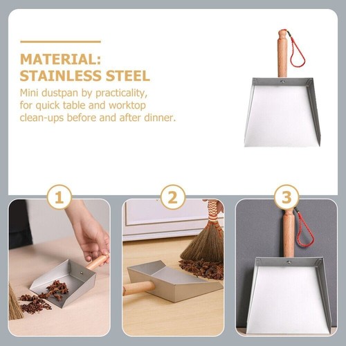 Stainless Steel Household Dustpan Desktop Cleaning Spade New Dustpan ...