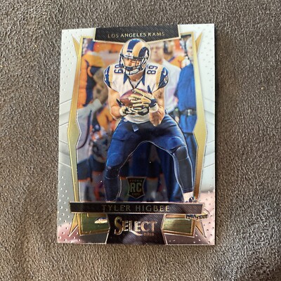 2016 Panini Select TYLER HIGBEE Rookie card #56 Los Angeles Rams RC | eBay