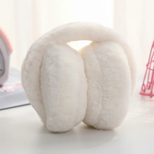 Fluffy Ear Muffs Winter Soft Earmuffs Cute Ear Covers Cold Weather ...