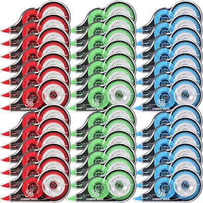 54 Pack Correction Tape Bulk White Correctional Fluid Tape Easy to Use ...