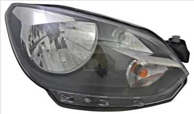 TYC Headlight Right Black For VW Up 1S1941016M | eBay