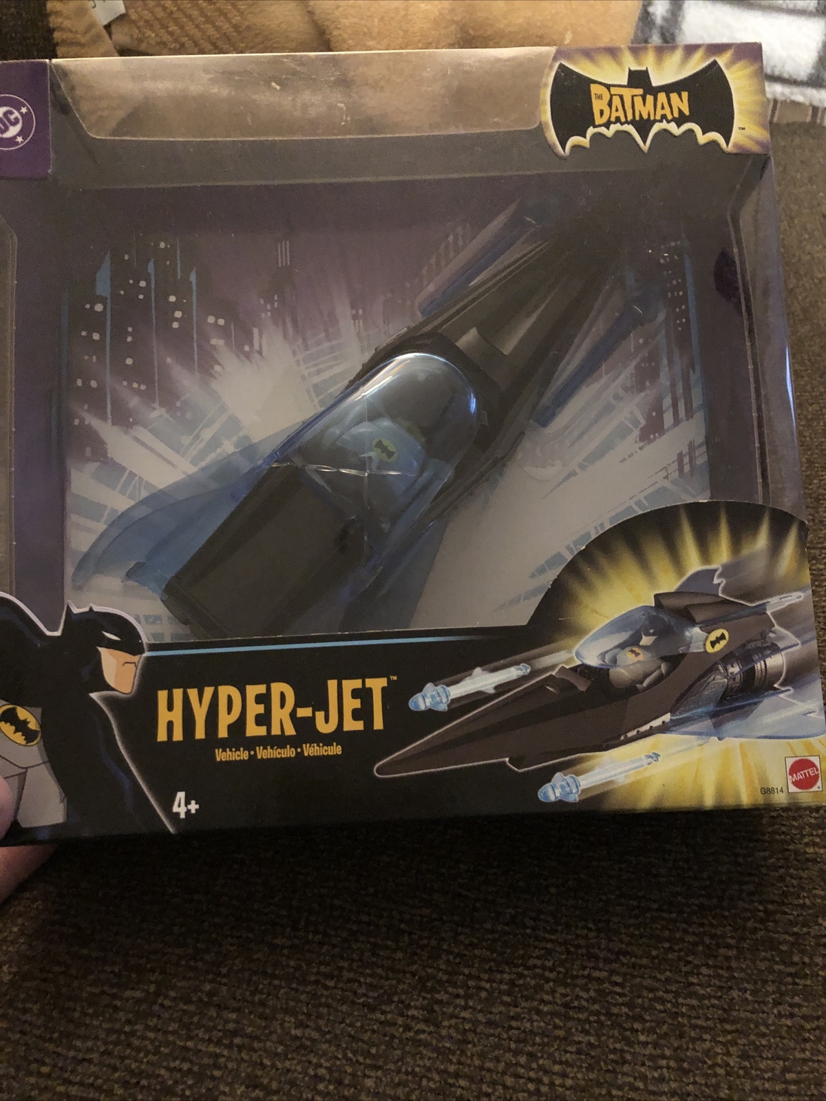 Batman Hyper Jet Vehicle with Missiles Mattel G8814 NEW In Box 2004 | eBay