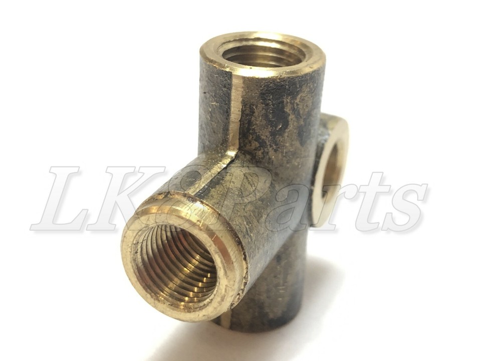Land Rover Series Defender Discovery NRC4251 Rear Brake Pipe T Piece ...