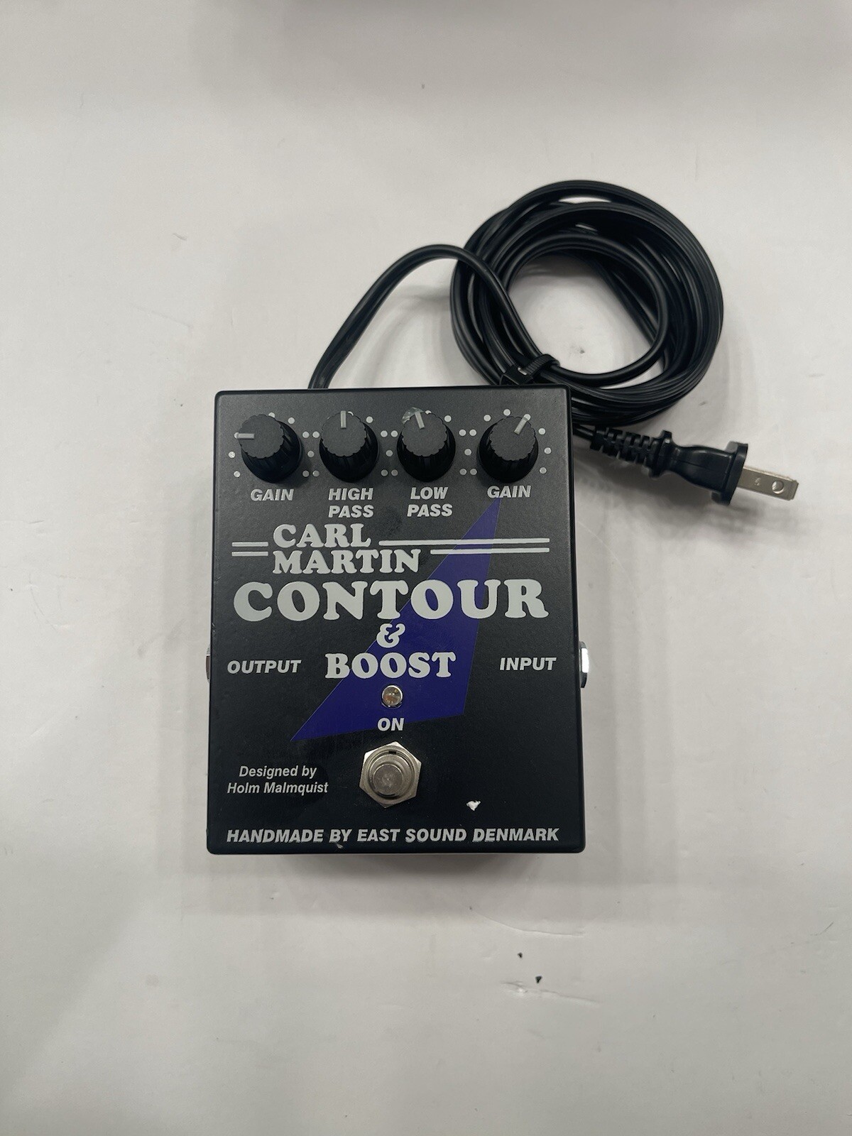 Carl Martin Contour & Boost Booster Hi/Lo Pass Filter Guitar Effect ...