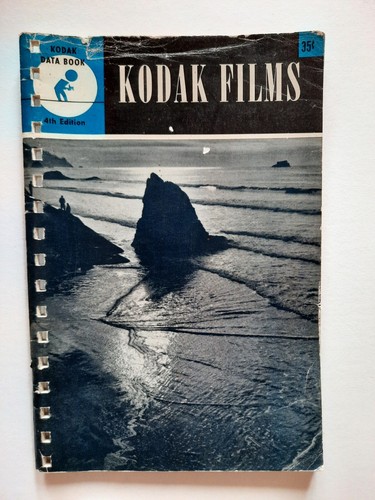 1948 Kodak Data Book KODAK FILMS 4th Edition FREE SHIPPING | eBay