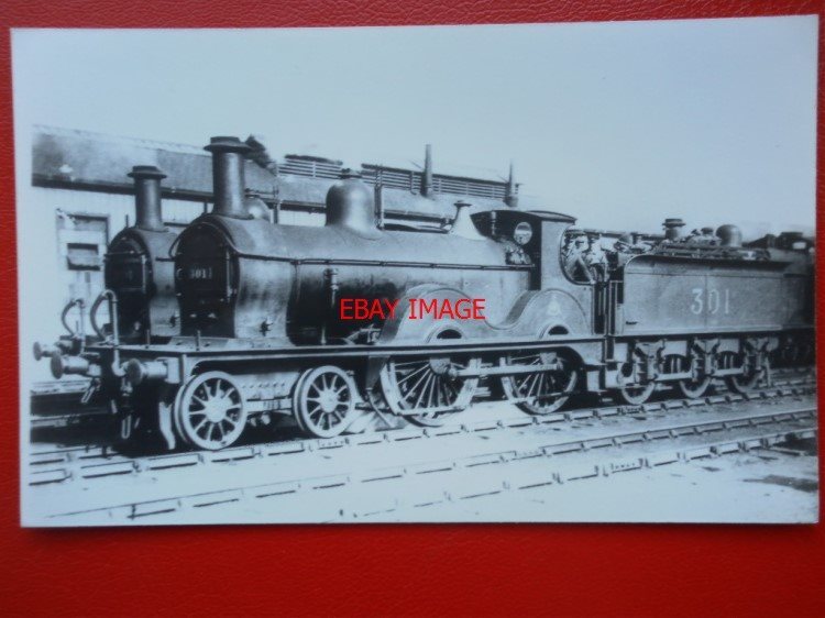 PHOTO PHOTO LMS EX MIDLAND RLY CLASS 1312 LOCO NO 301 | eBay UK