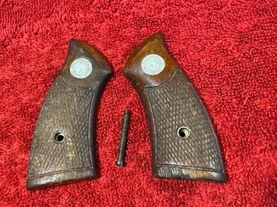 INA Tiger Grips & Screw- Wood .32 S&W - 29811 | eBay