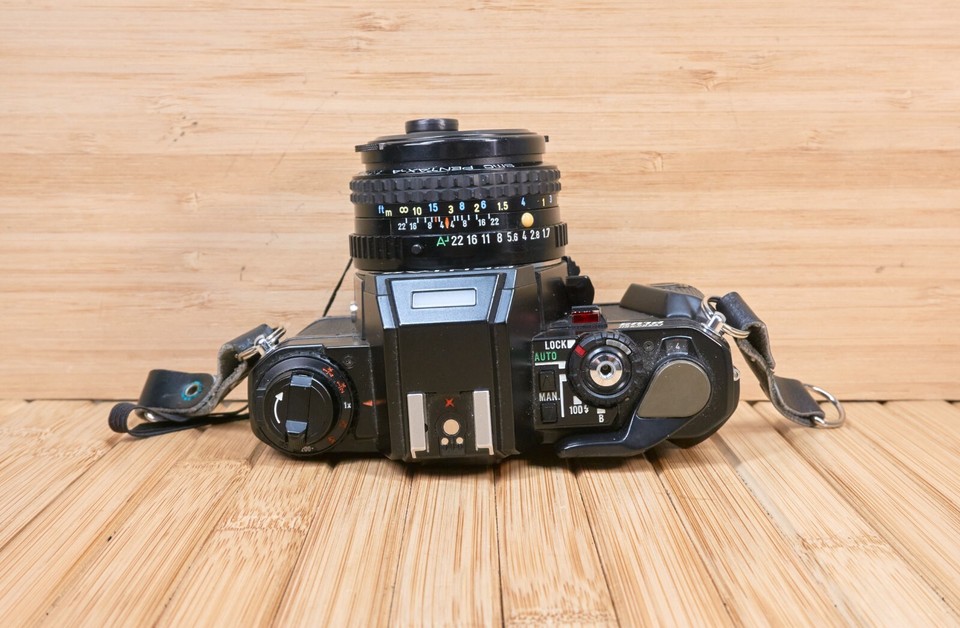 Pentax Program Plus 35mm SLR Film Camera, with SMS Pentax 1:1.7 50mm ...