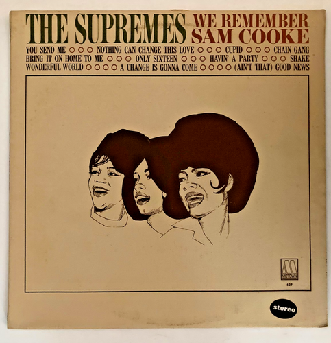 THE SUPREMES WE REMEMBER SAM COOKE LP 1965 MOTOWN RECORDS MS 629 | eBay