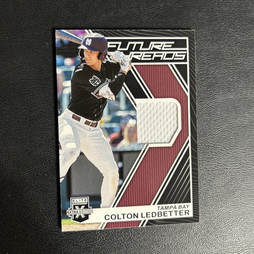 2023 Panini Elite Extra Edition - Future Threads Colton Ledbetter #FT-CL... | eBay