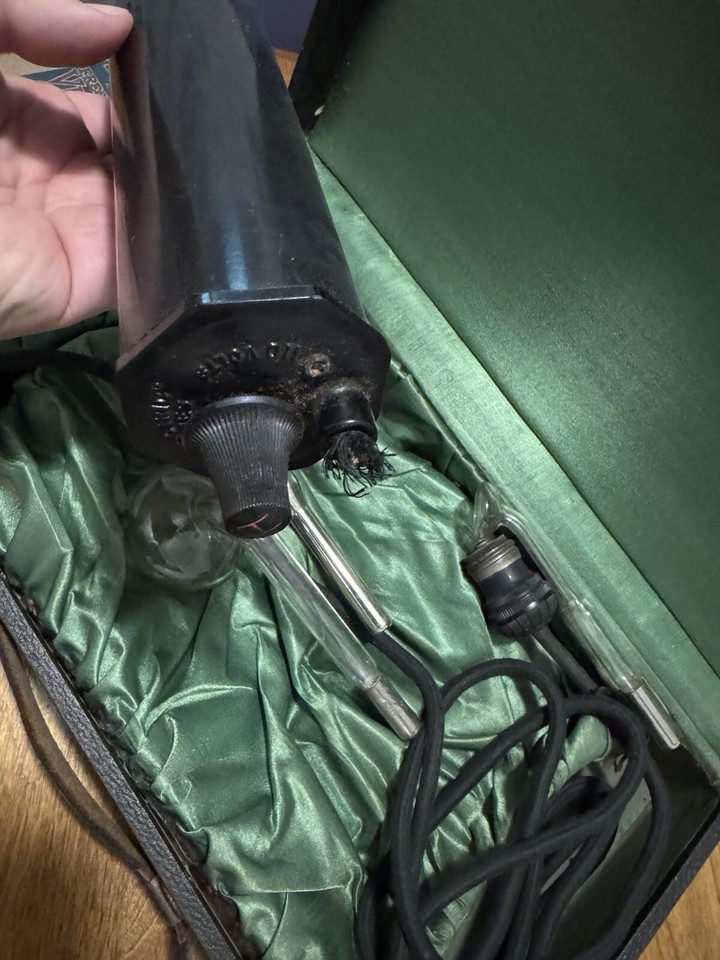 Halliwell Shelton High Frequency Violet Ray Medical Quackery Device | eBay