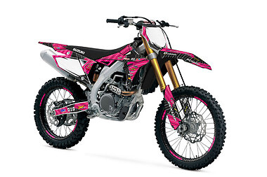 2008-2017 RMZ 450 RACE SERIES Custom Senge Graphics Kit Compatible with ...