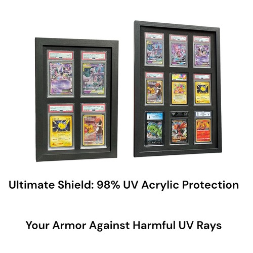Card Display Frame Wall Mountable PSA CGC Beckett ACE Pokemon TCG ...