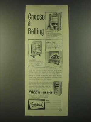 1959 Belling Heaters Ad - Princess, Countess and Hearth Fire | eBay