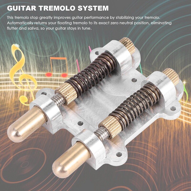 Guitar Brass Tremolo Bridge Stabilizer Stopper Stabilizing Device ...