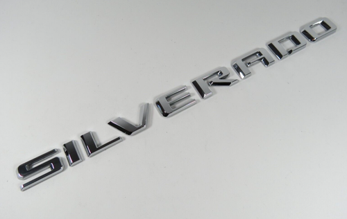 19-23 Chevy Silverado Emblem Rear Tailgate Badge Nameplate Back Logo ...