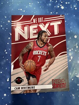 2023-24 NBA Hoops Cam Whitmore Rookie RC We Got Next #27 Houston ...