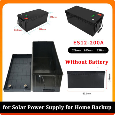 12V 200Ah Empty LiFePO4 Battery Box Case for Solar Power Supply for ...