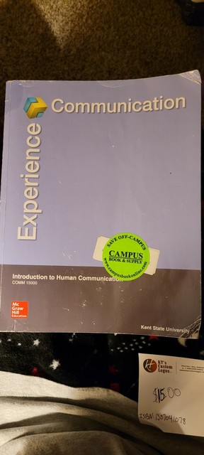 Introduction to Human Communication by Kent State ISBN 9781307041071 ...
