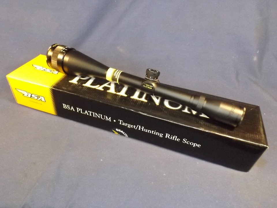 BSA Optics Platinum 36x44MM Target Hunting Scope (PT36X44TS ...