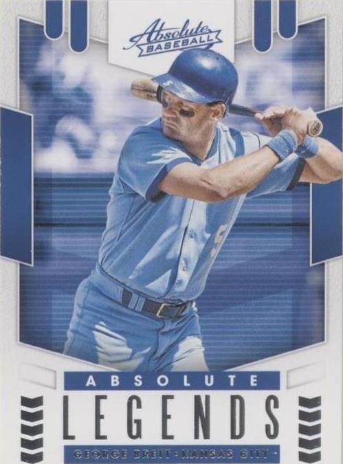 2020 Panini Absolute - Absolute Legends George Brett #AL13 for sale ...
