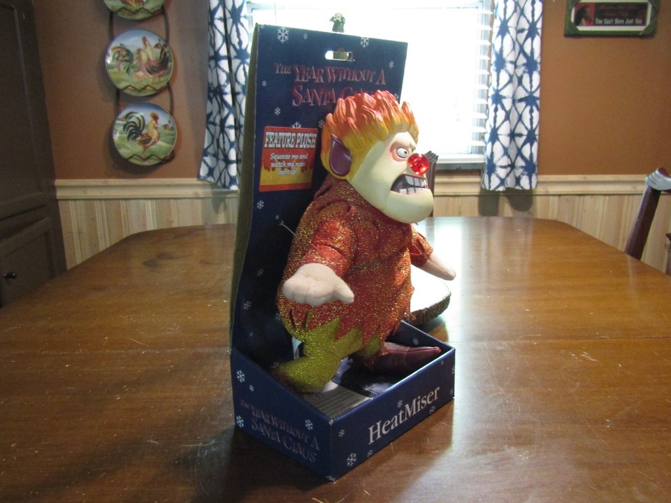 NECA Year Without Santa Claus Heat Miser 12-Inch Plush | eBay