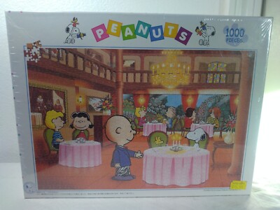 Peanuts Snoopy Apollo Sha Jigsaw Puzzle Fine Dining Made In Japan 1000 ...