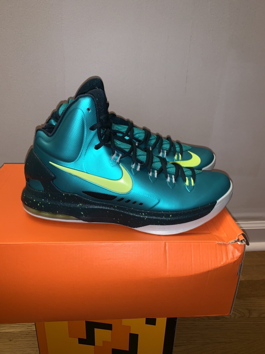 Nike Zoom Kd 5 Hulk Atomic Teal Volt 554988300 Mens