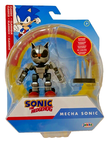 MECHA SONIC Sonic The Hedgehog Jakks Pacific 4" Figure with Spike Trap ...