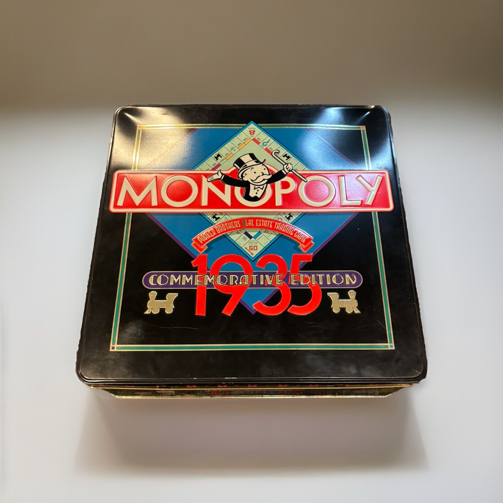 1985 Parker Brothers 1935 Commemorative Monopoly Edition W/ Tin Box | eBay