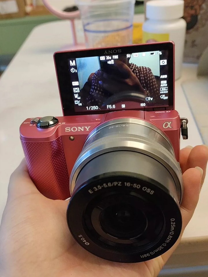SONY Alpha a5000 20.1 MP Flip Screen Mirrorless Digital Camera with 16 ...