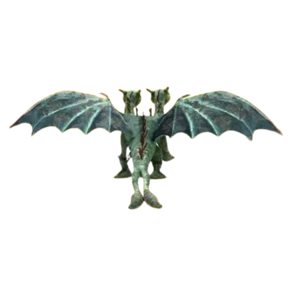 DreamWorks Zippleback Barf Belch 8" Plush HTTYD Printed Fabric ...