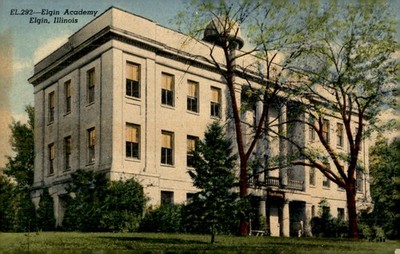 Elgin Academy, Illinois, 1839, Education Postcard | eBay