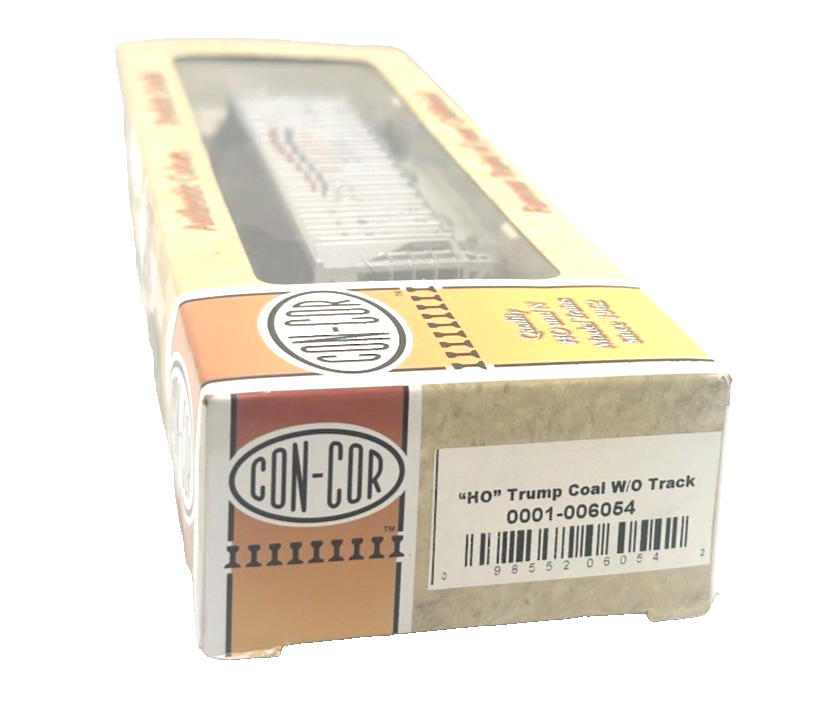 HO Con-Cor TRUMP Coal Hopper 100 Liberty Coal with Load in Original Box ...
