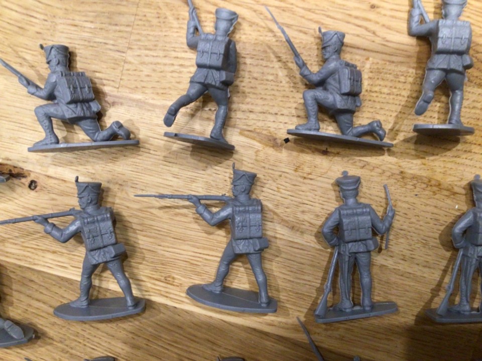 lot of Airfix 54mm Plastic French napoleonic line infantry | eBay