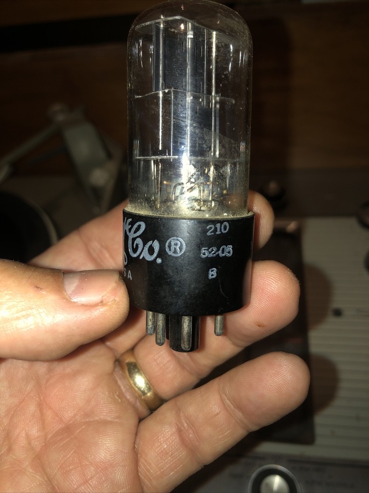 6X5 GT Rectifier Vintage Vacuum Tube FM Co. | eBay