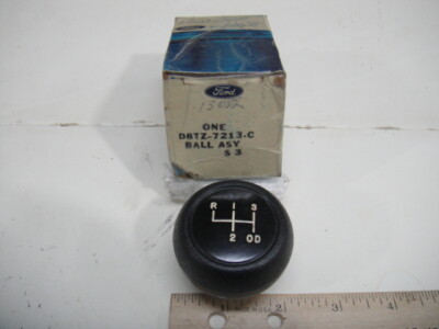 NOS Ford 1978 79 F100 250 1980 81 E100 4/S Gear Shift Lever Knob Ball ...