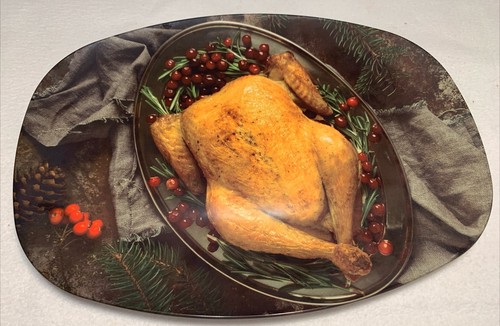 ThermoSaf Platter Luxury Composite Polymer Dinnerware chicken turkey ...