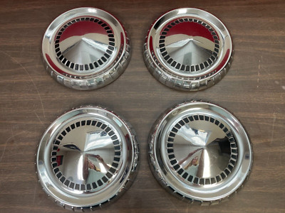 1960 1961 1962 1963 Mercury Comet Dog Dish Hubcaps NOS 924 | OE