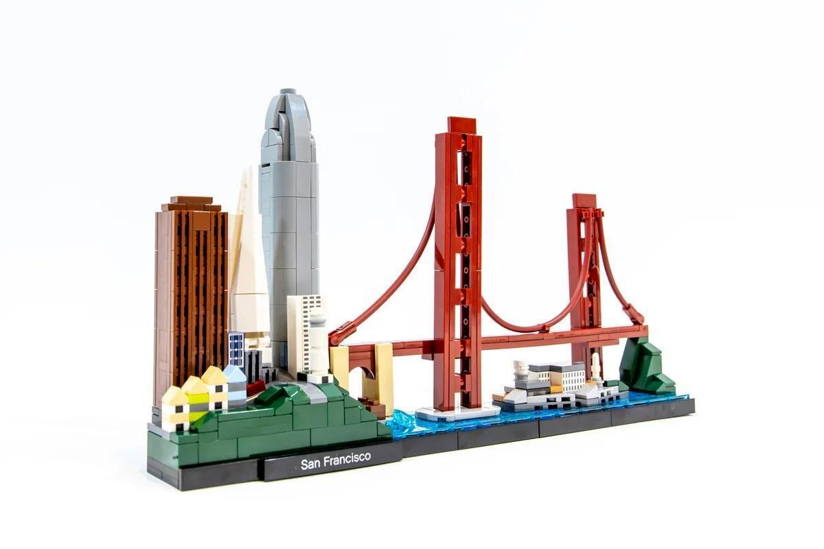 Lego Architecture Golden Gate Bridge LEGO San Francisco 21043 Light